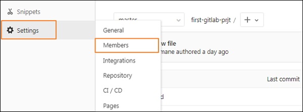 آموزش افزودن کاربر در گیت لب Gitlab - چگونه کاربر جدید را به پروژه گیت ...