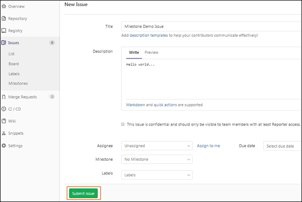 ایجاد Milestones در گیت لب GitLab - آموزش ساخت Milestones در گیت لب